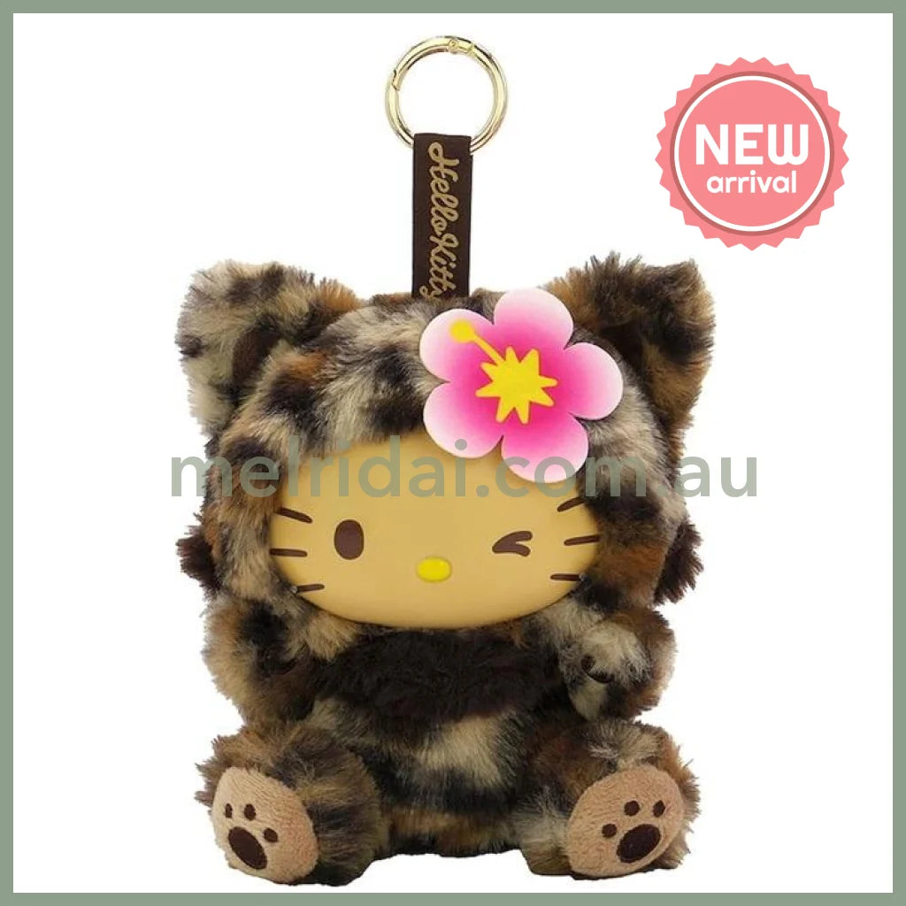 SANRIO | Hello Kitty Plush Mascot Keychain 150×110×160mm (Fine Face Ca ...